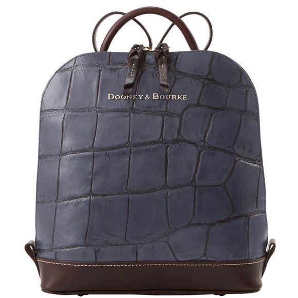 Dooney & Bourke | Bags | Dooney Bourke Denison Zip Pod Backpack Steel ...